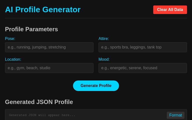 AI Profile Generator