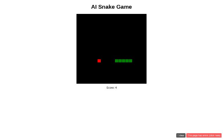 AI Snake Game ― Perchance Generator
