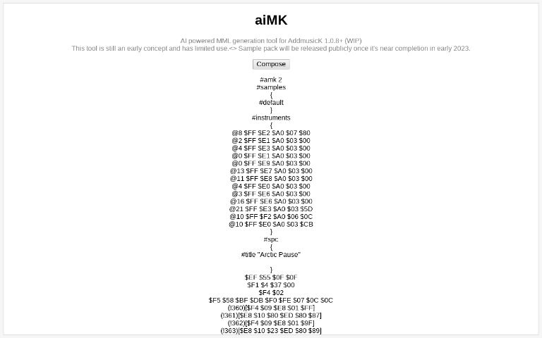 aiMK ― Perchance Generator