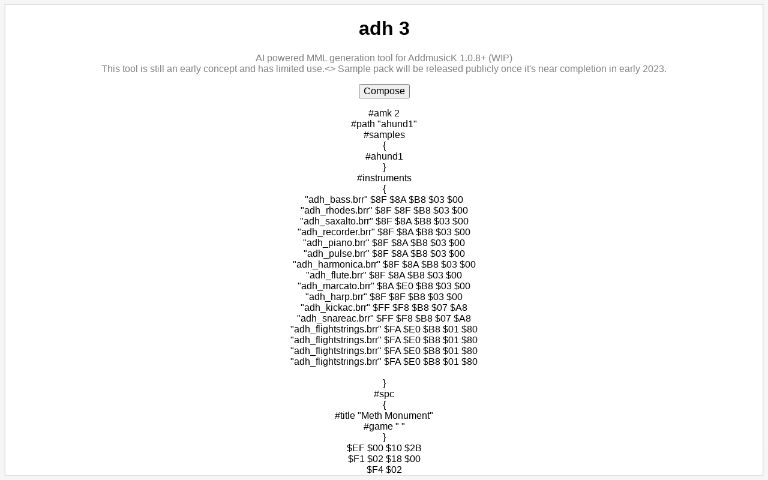 adh 3 ― Perchance Generator