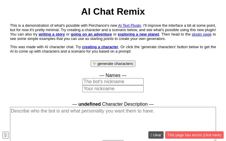 AI Chat Remix
