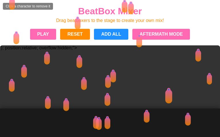 BeatBox Mixer ― Perchance Generator