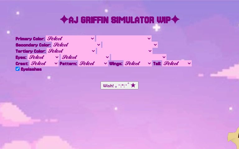 AJ Griffin Previewer ― Perchance Generator