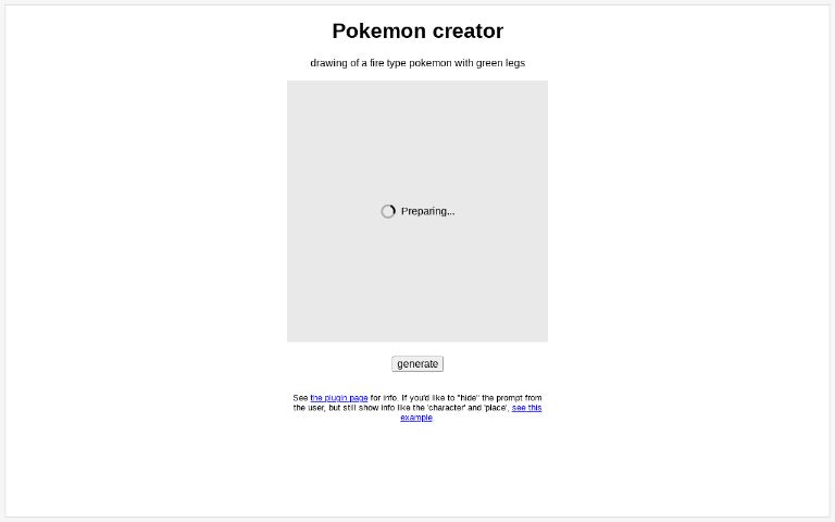 Pokemon creator ― Perchance Generator
