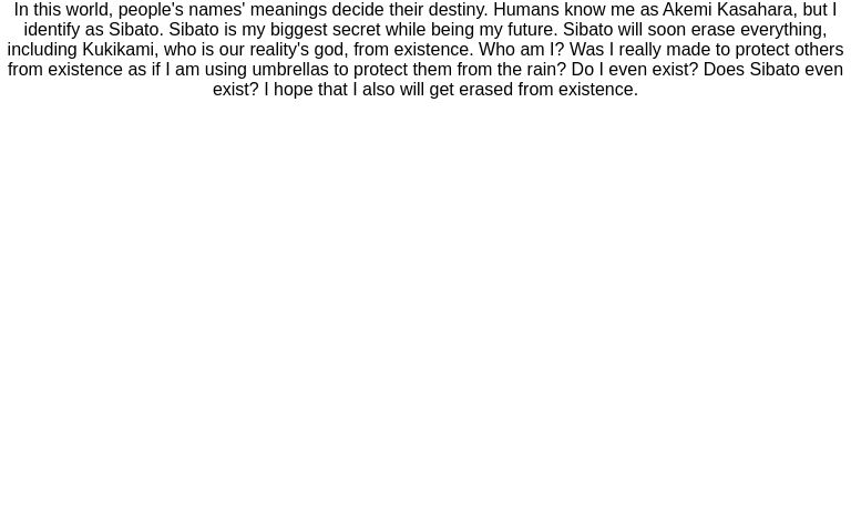 Akemi Is Obsessed ― Perchance Generator