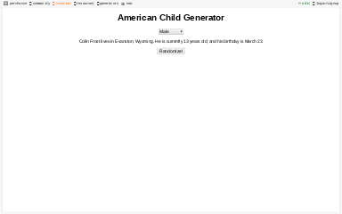 American Child Generator