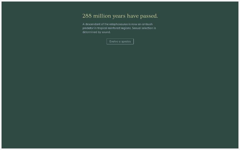 Speculative Evolution Generator V5- regular animal version but more animals