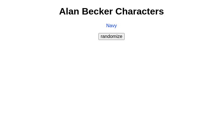 Alan Becker Characters ― Perchance Generator