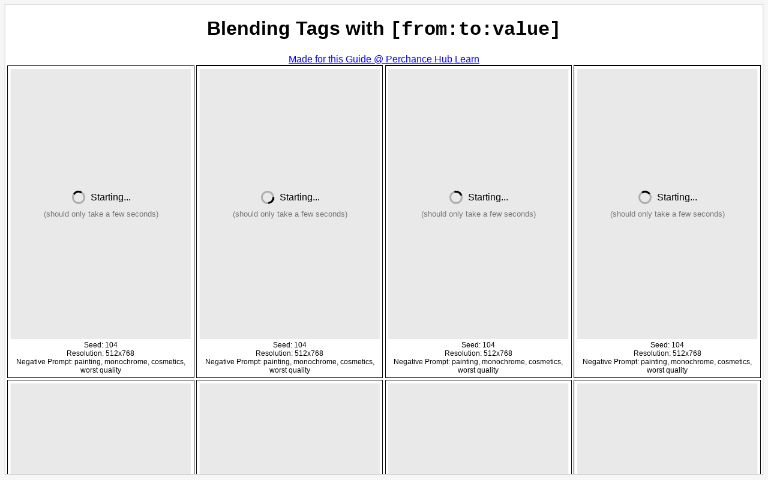 Blending Tags with [from:to:value] ― Perchance Generator