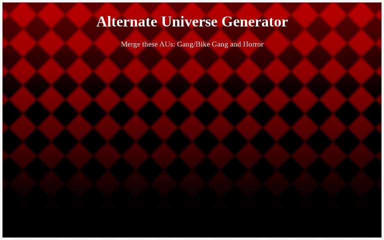 Alternate Universe Generator