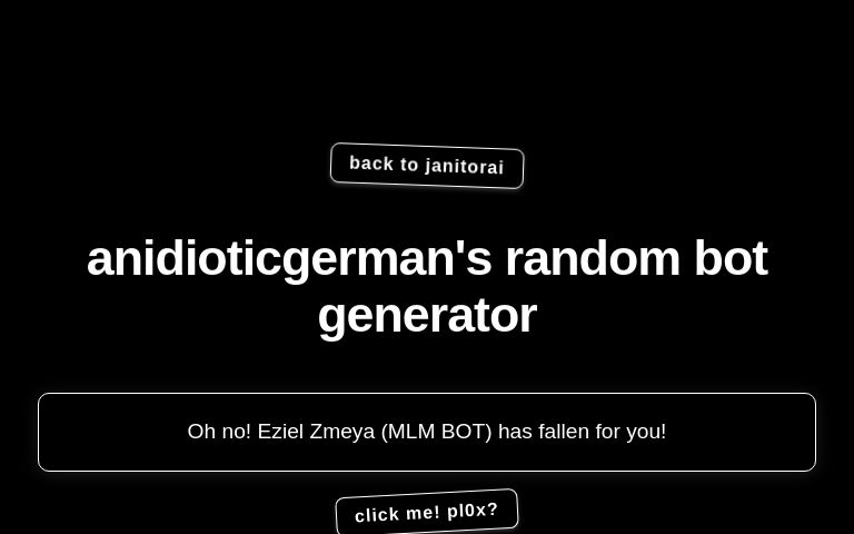 anidioticgerman's random bot generator
