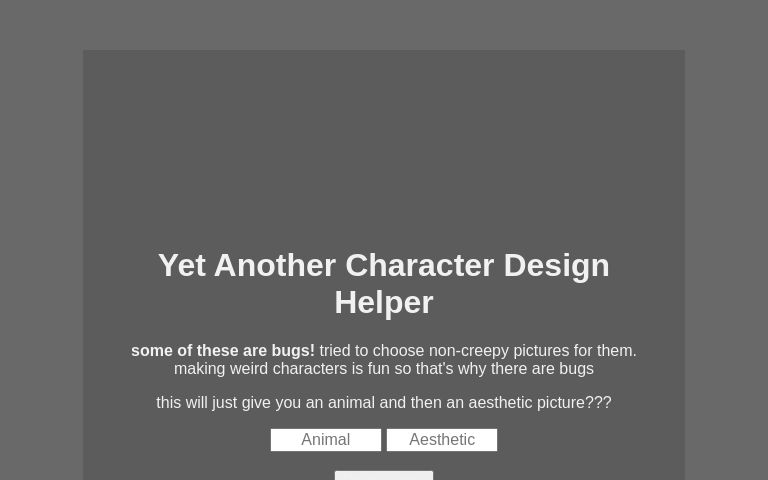 Random Animal Generator