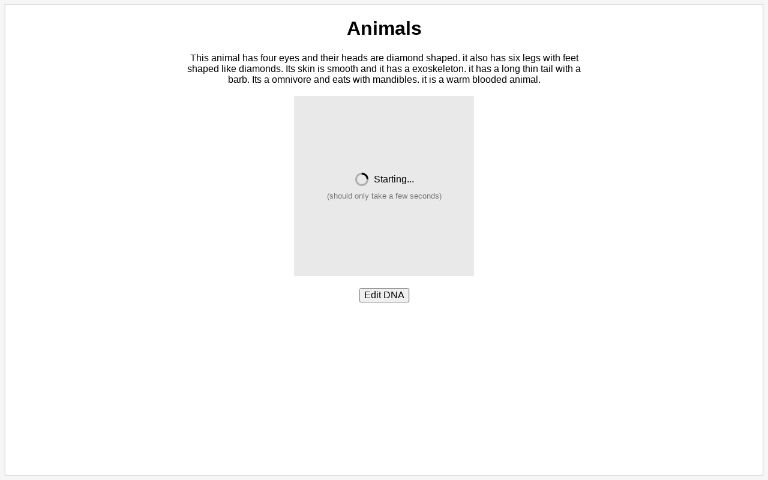 Animals ― Perchance Generator