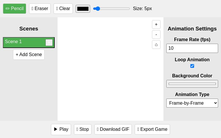 Animating Game Animation Made Easy ― Perchance Generator