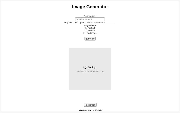 Image Generator