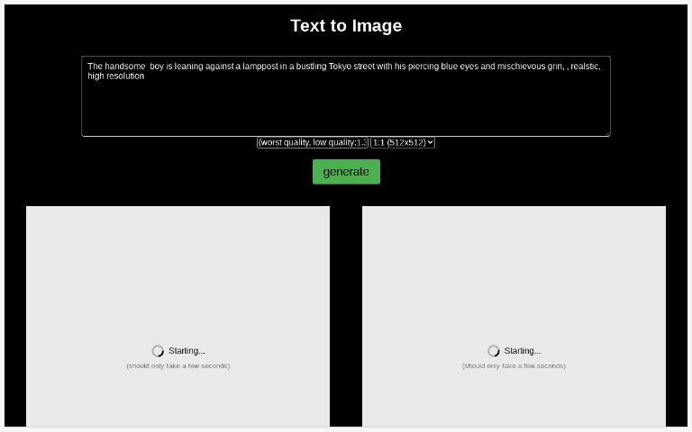 Text to Image ― Perchance Generator