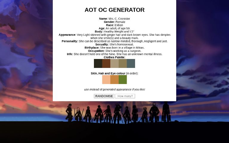 AOT OC GENERATOR