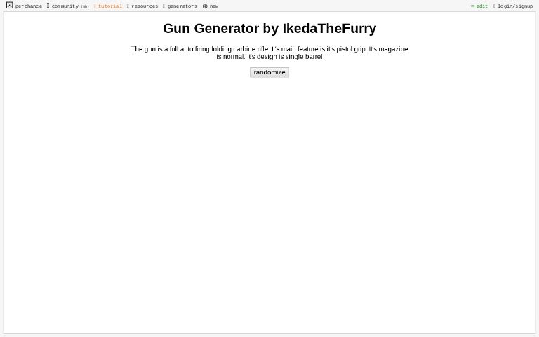 Gun Generator by IkedaTheFurry