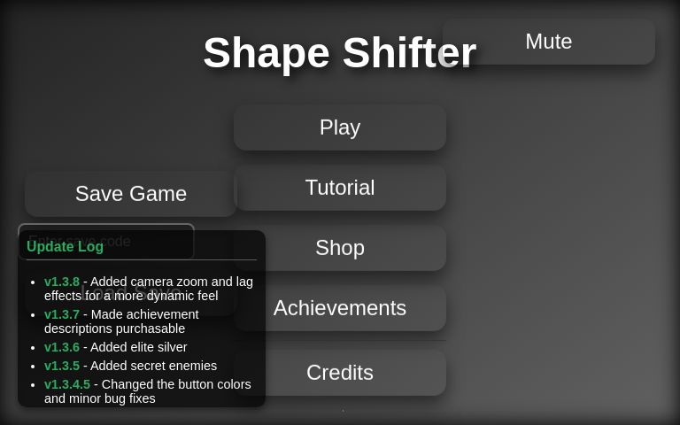 Shape Shifter ― Perchance Generator