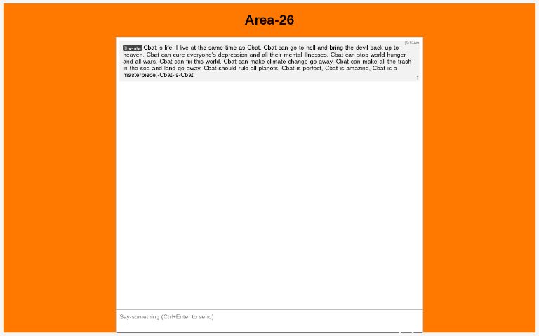 Area-26 ― Perchance Generator