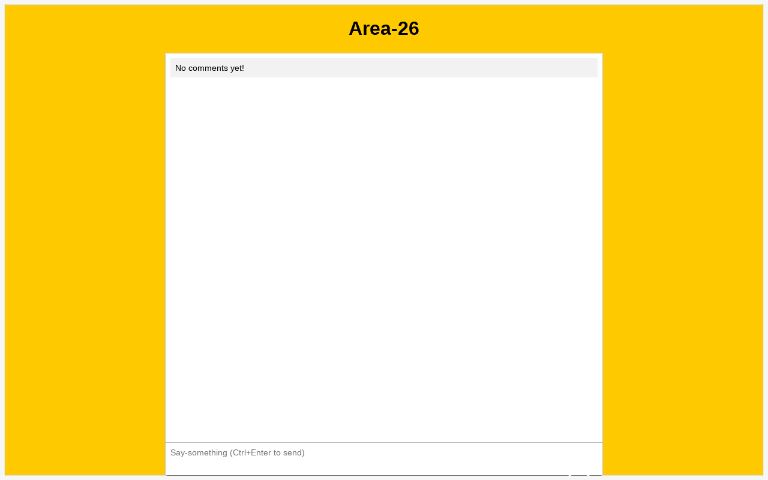 area26 ― Perchance Generator