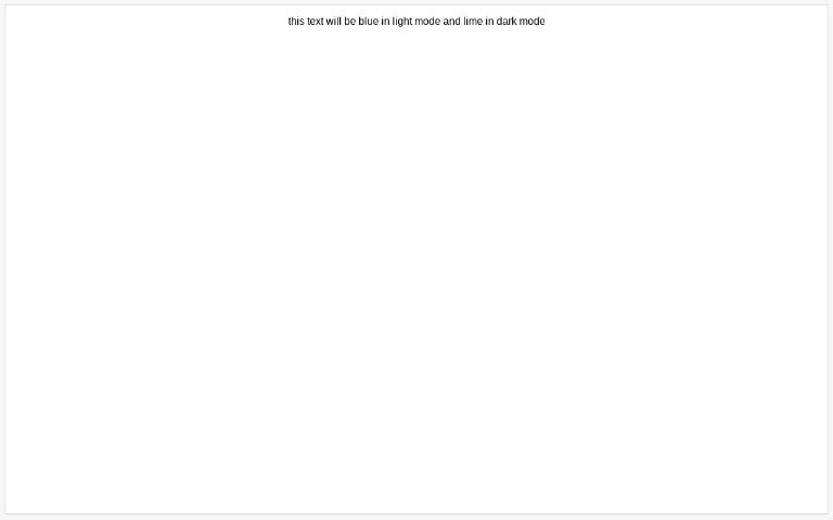 Css Light Dark Test ― Perchance Generator