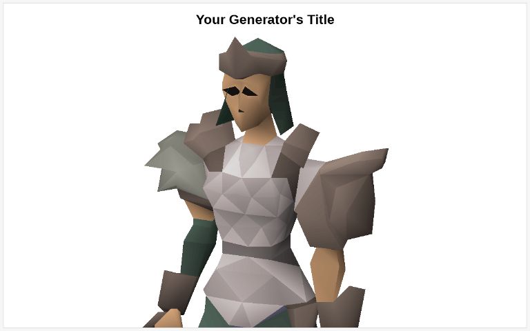 Armorappearance ― Perchance Generator