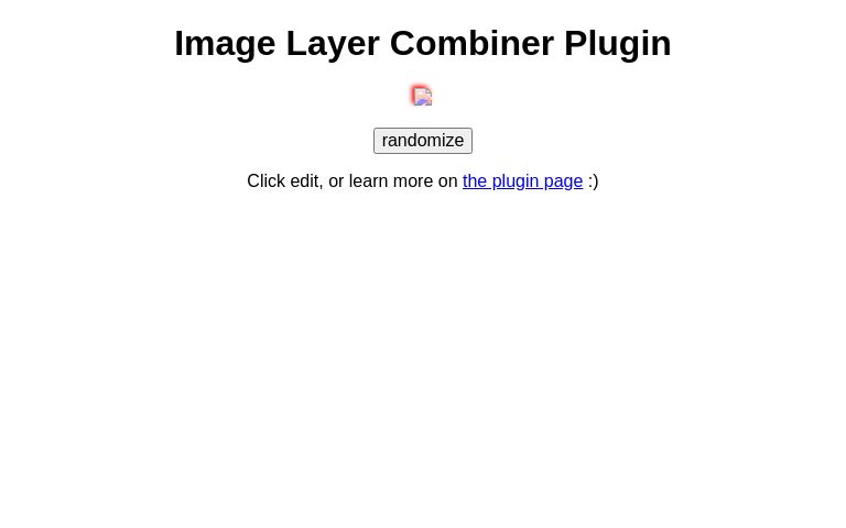 Image Layer Combiner Plugin Example