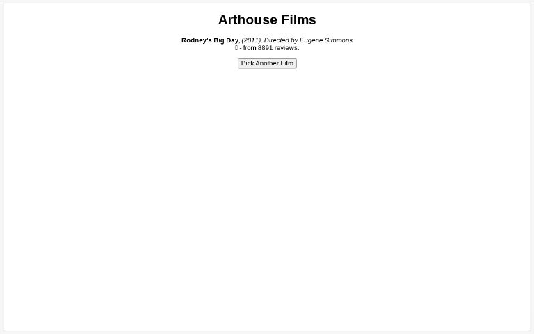 Arthouse Films ― Perchance Generator