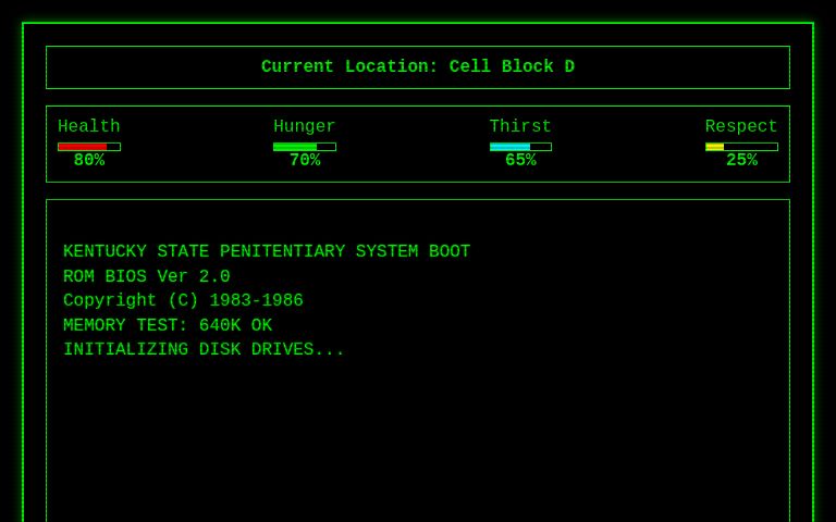 WHITE BOY IN PRISON ― Perchance Generator