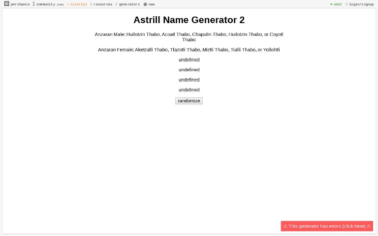 Astrill Name Generator 2