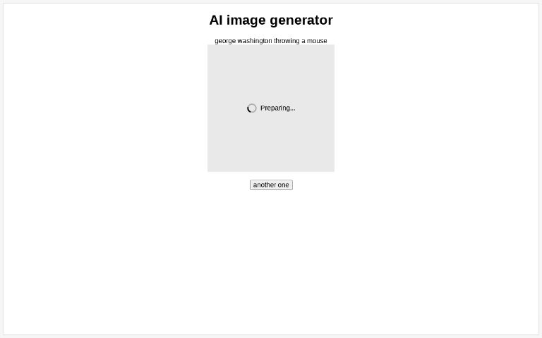 AI image generator