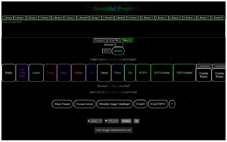 🌿ATOS-Beautiful People 🌿 free Text2Image AI ART ― Perchance Generator