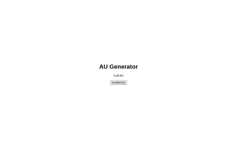 AU Generator