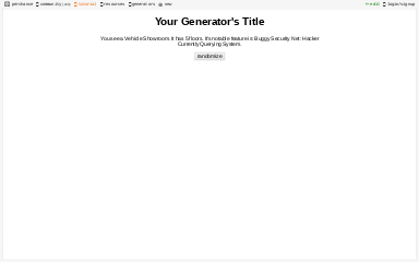 Augmented Reality The Downtown Drop Down Grid ― Perchance Generator