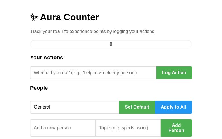 Aura Counter ― Perchance Generator