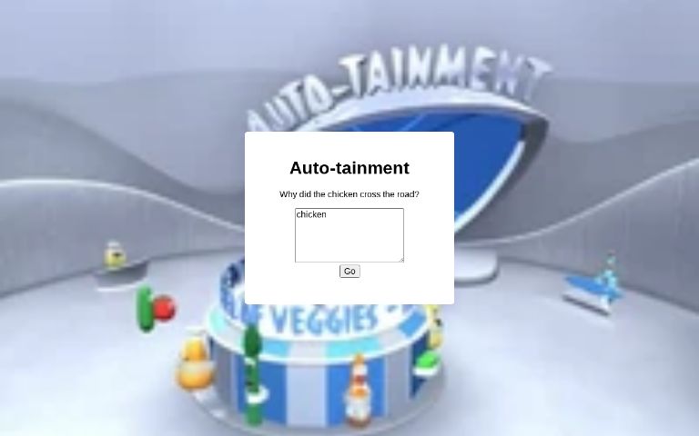 Auto-tainment ― Perchance Generator