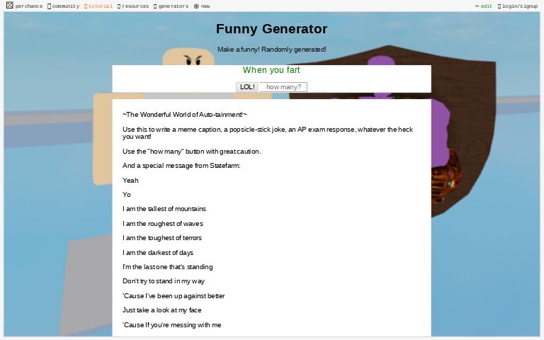 Funny Generator