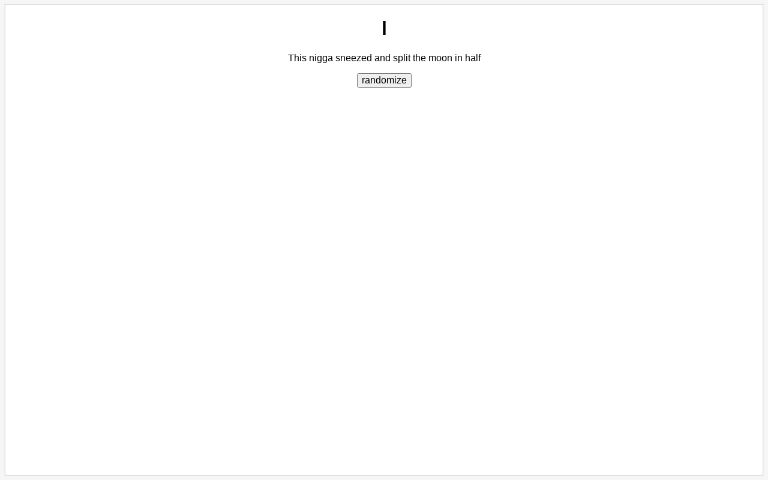 l ― Perchance Generator