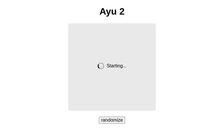 Ayu 2 ― Perchance Generator
