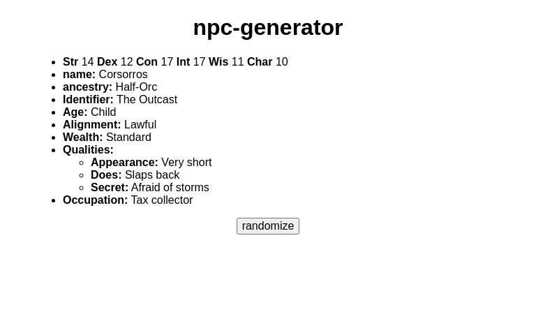 npc-generator
