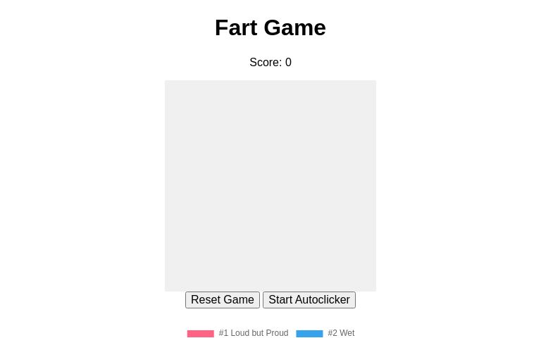 Fart Game ― Perchance Generator