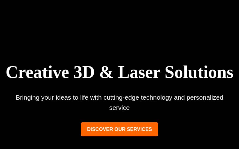 Creative 3D & Laser Solutions ― Perchance Generator