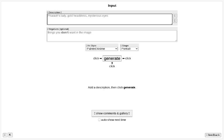 Input ― Perchance Generator