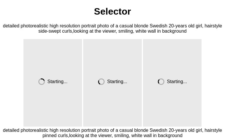 Selector ― Perchance Generator