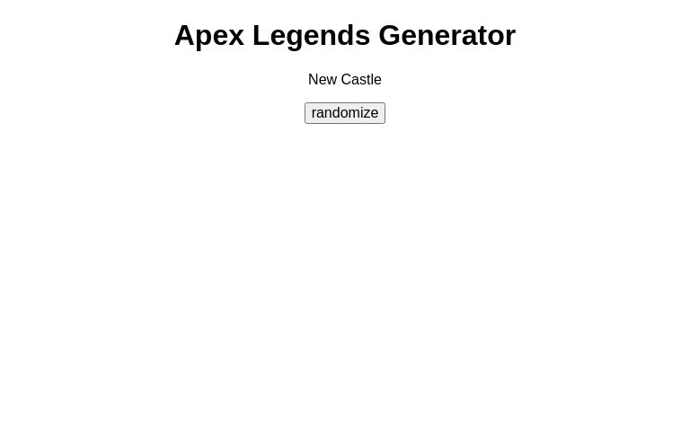 Apex Legends Generator