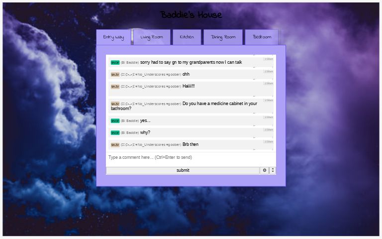 Baddie's House ― Perchance Generator