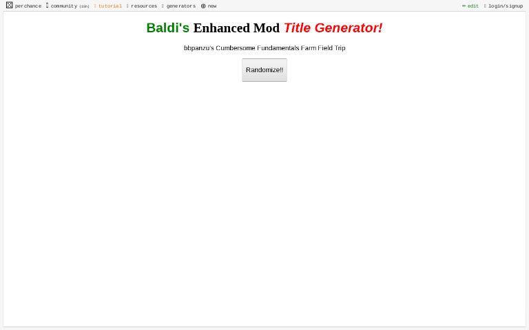Baldi's Enhanced Mod Title Generator!