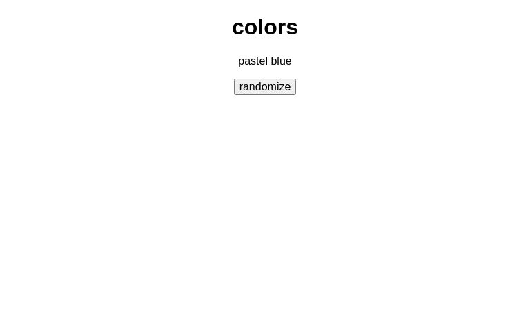colors ― Perchance Generator