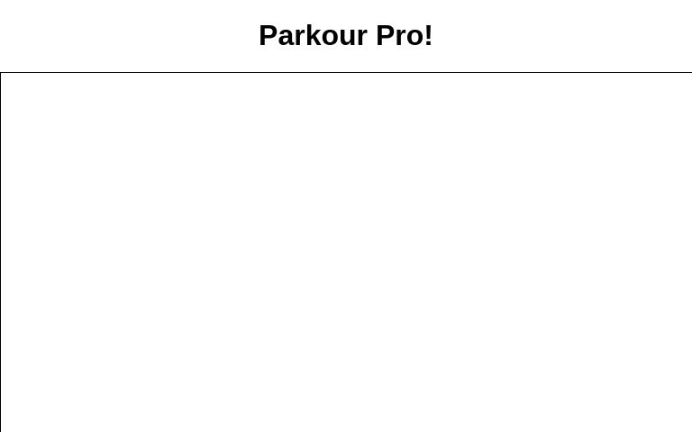 Parkour Pro! ― Perchance Generator